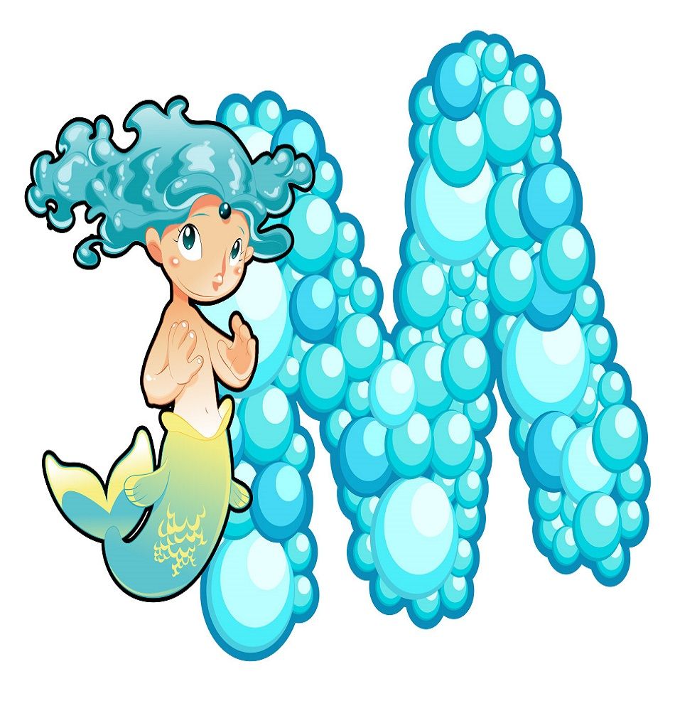 Abecedario Bajo el Mar. Under the Sea Abc. - Oh my Alfabetos!