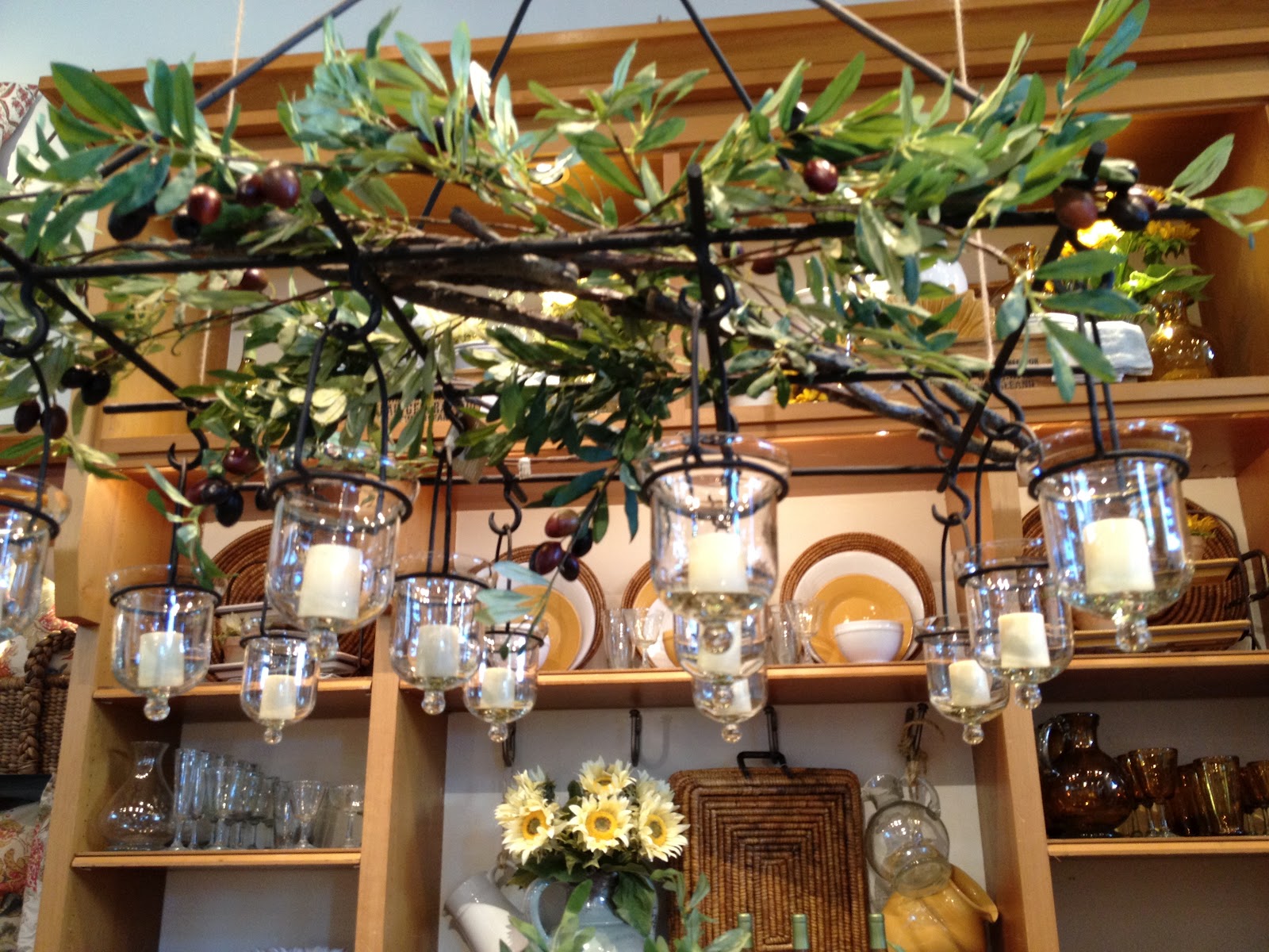 vignette design: Pottery Barn's Rustic Luxe Collection