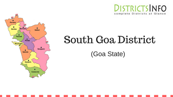 South Goa District and Talukas in Goa State