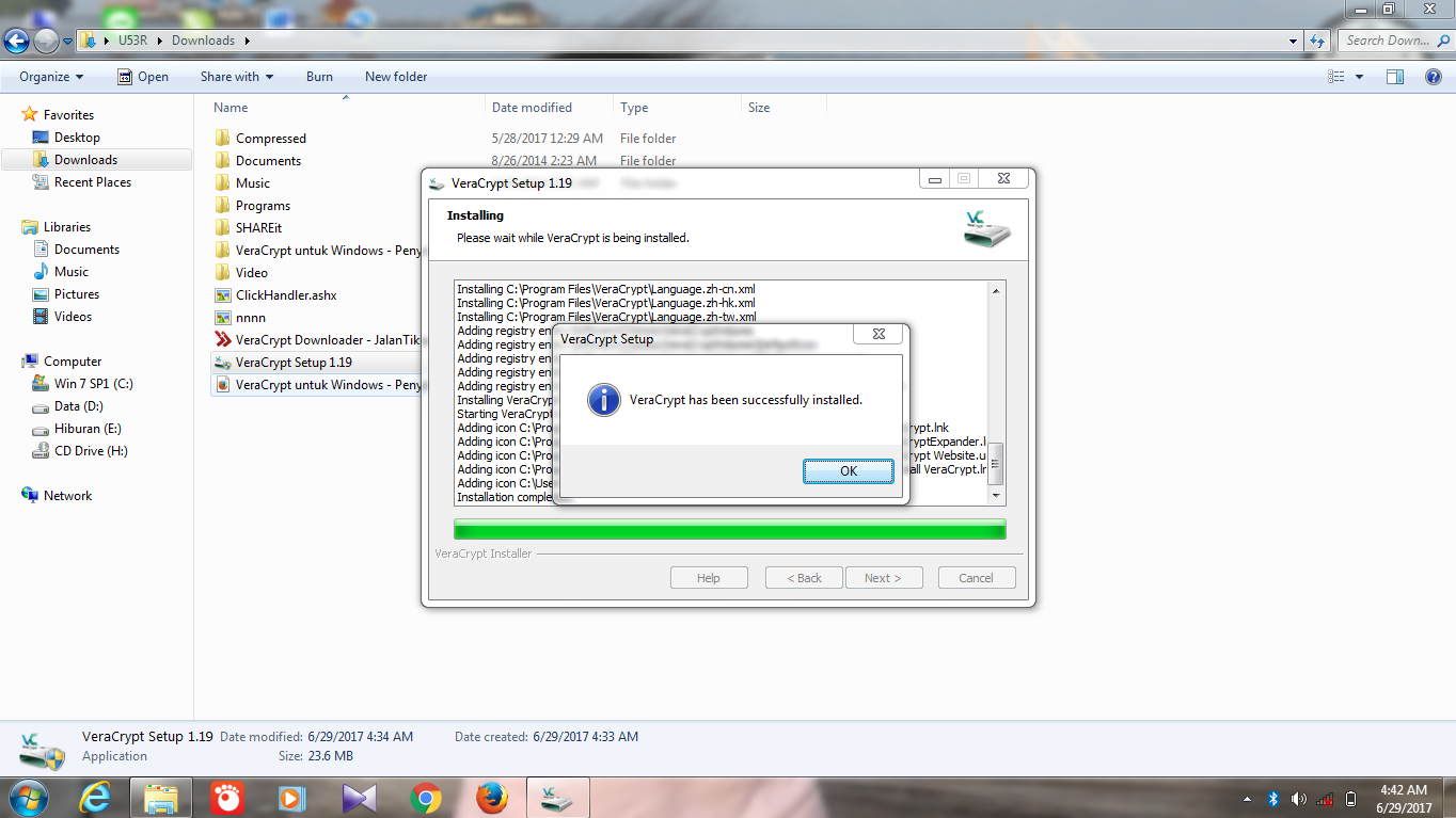 TUTORIAL APLIKASI VERACRYPT