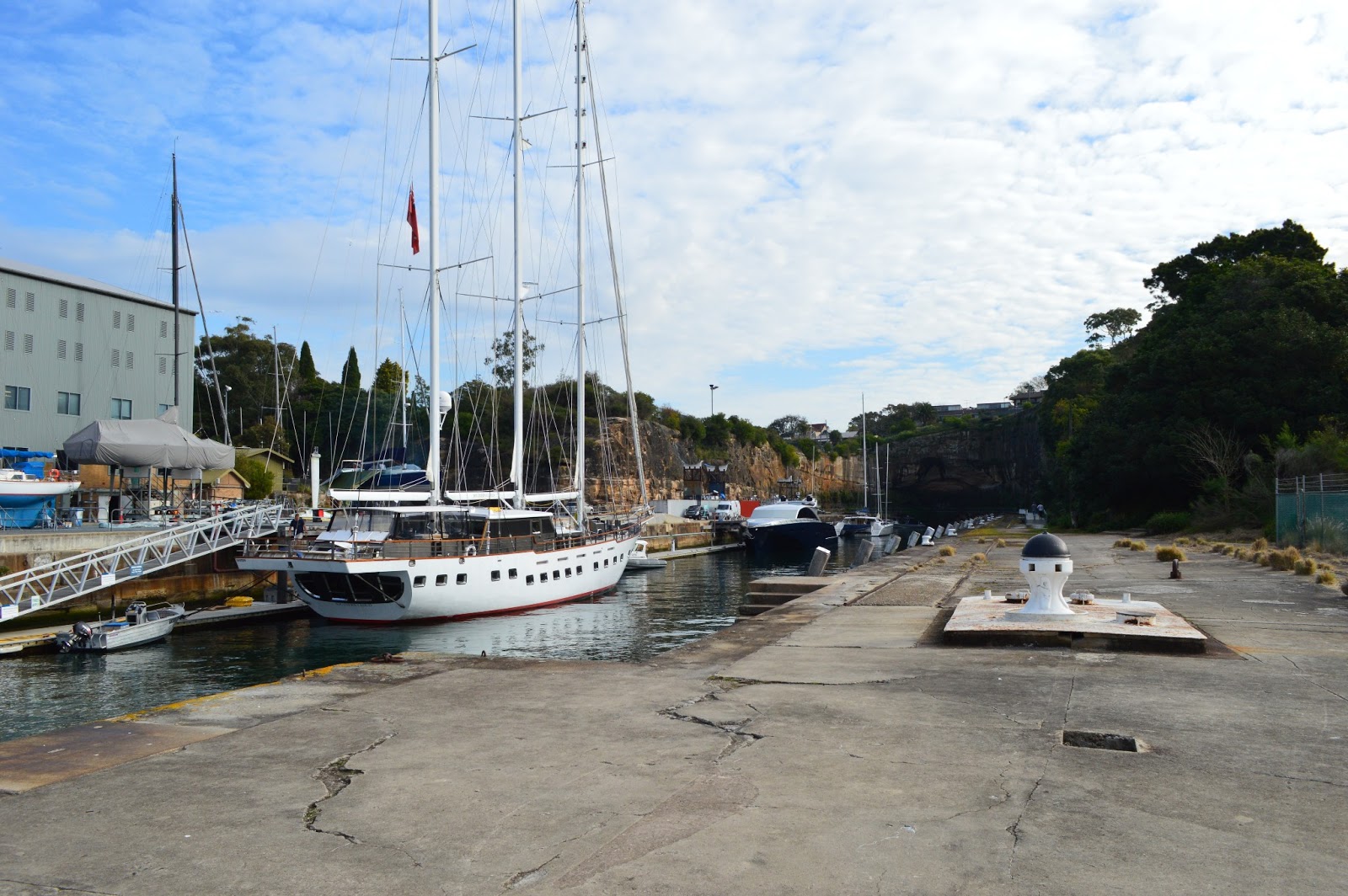 Sydney Postcards: Woolwich Dock