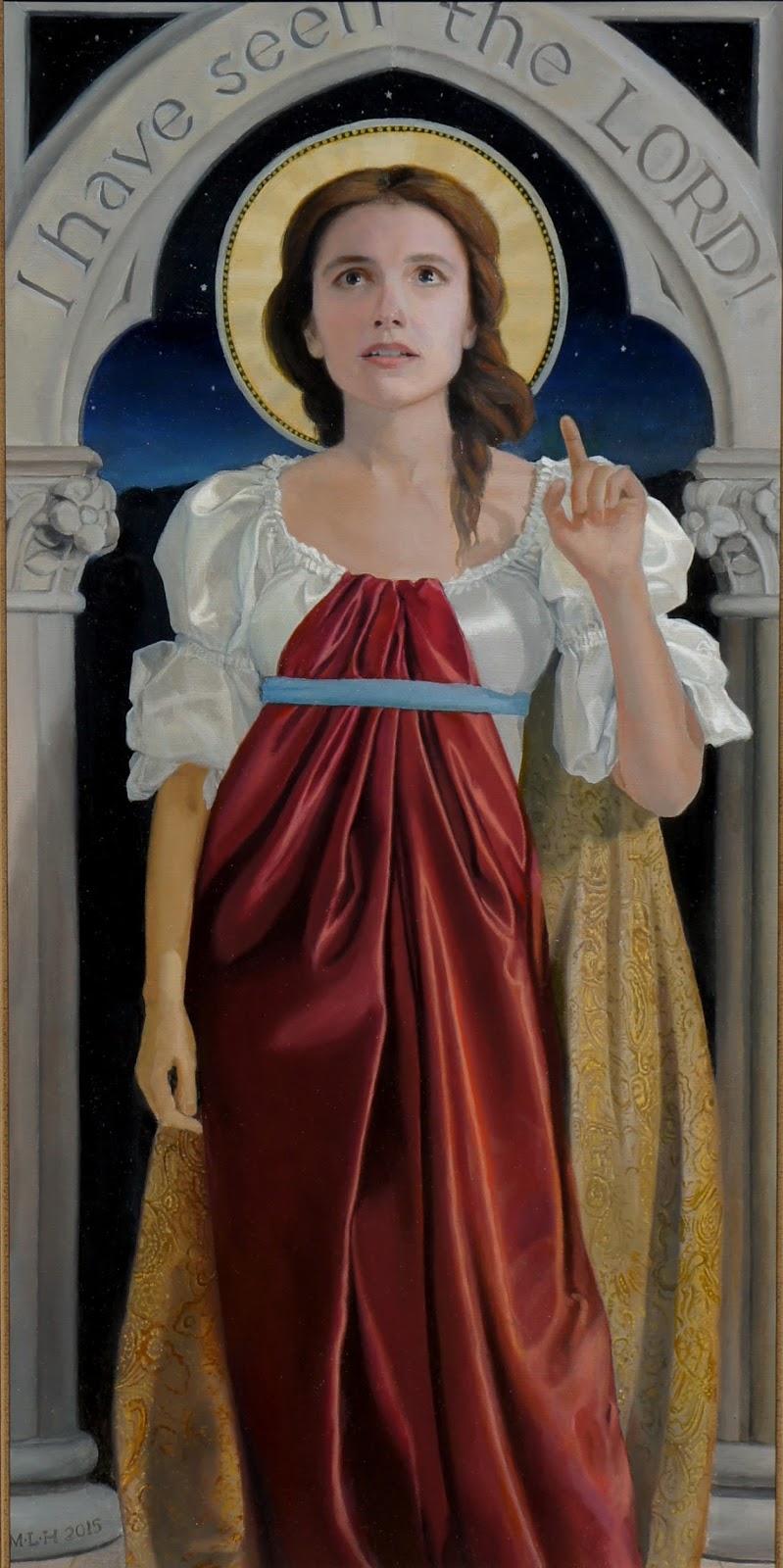 Live. Pray. Paint.: Latest work: Saint Mary Magdalene