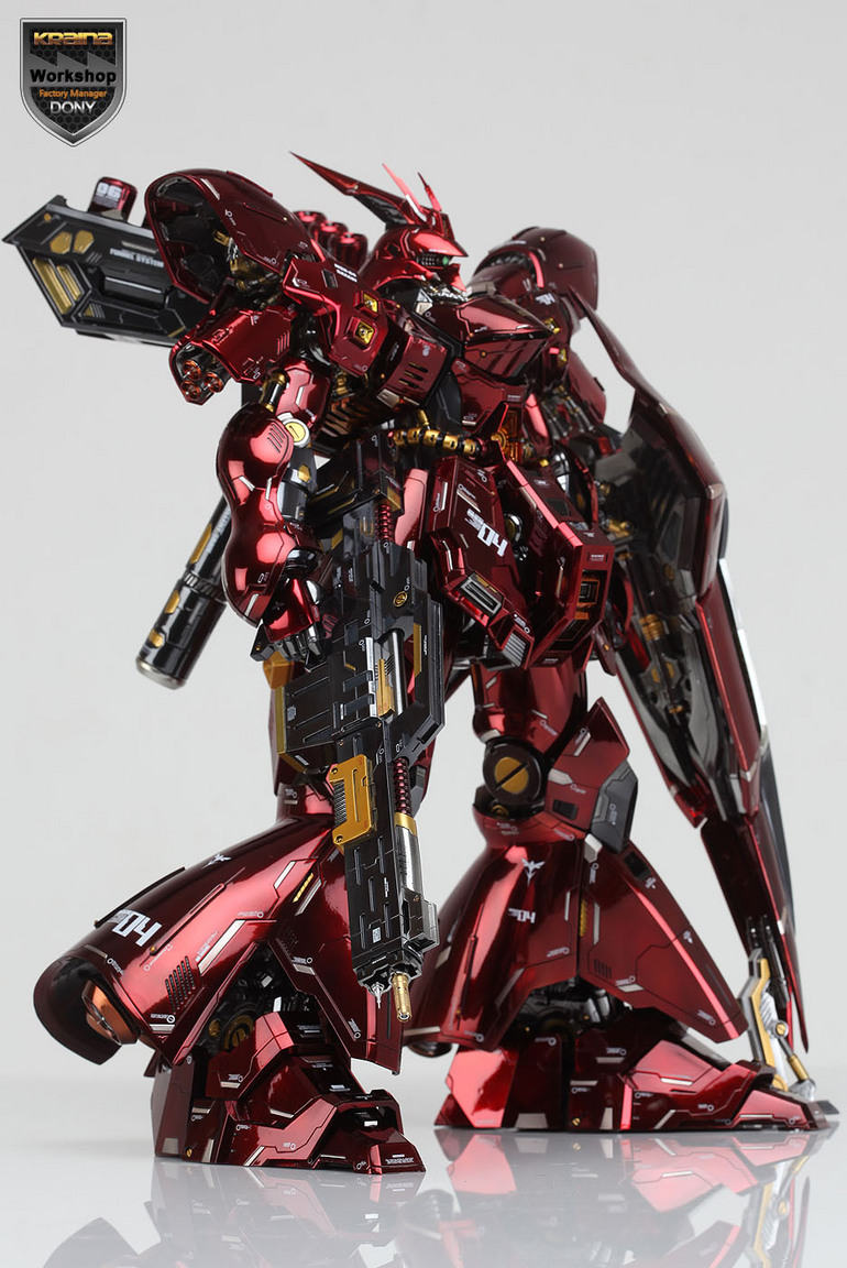 GUNDAM GUY: NeoGrade 1/60 Sazabi Ver. Chrome - Painted Build