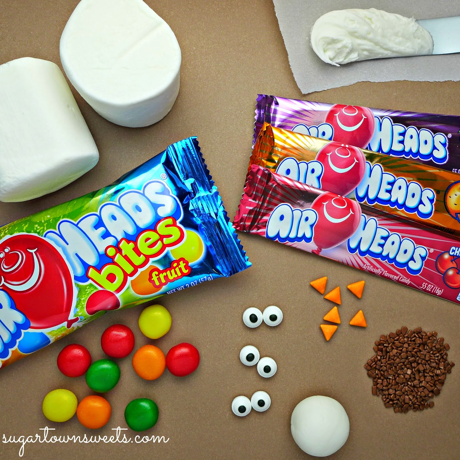 Sugartown Sweets: Airheads Surprise Inside Stuffed Turkey Marshmallows!