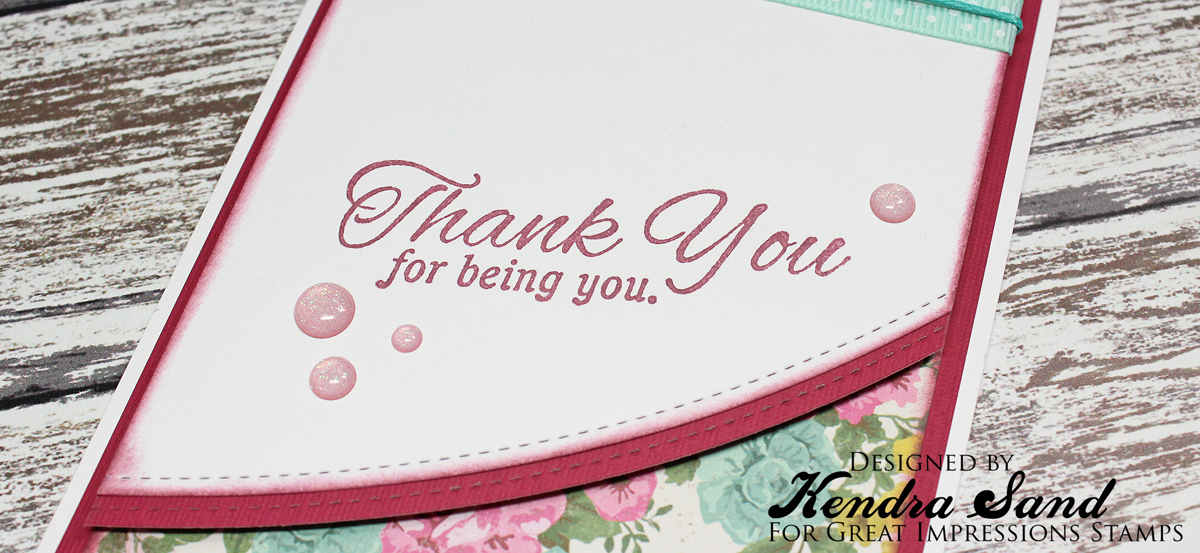 Luv 2 Scrap n' Make Cards: Thanks with GI