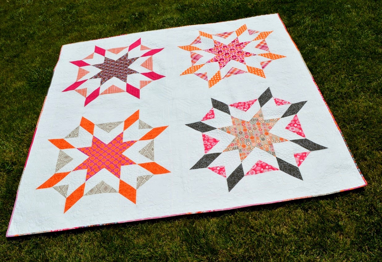Happy Quilting: Starburst - Finished!!!!