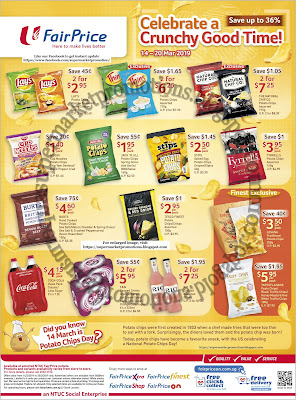 NTUC FairPrice Snacks Promotion 14 - 20 March 2019 ~ Supermarket Promotions