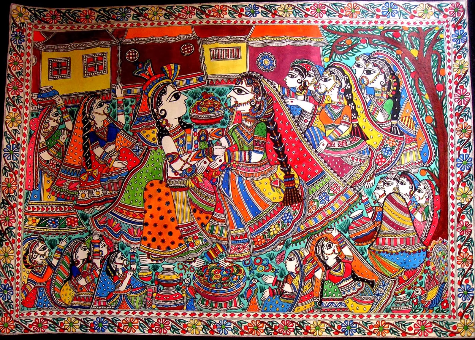 FULL INFORMATION ABOUT MITHILA PAINTING - DEO CIRCLE