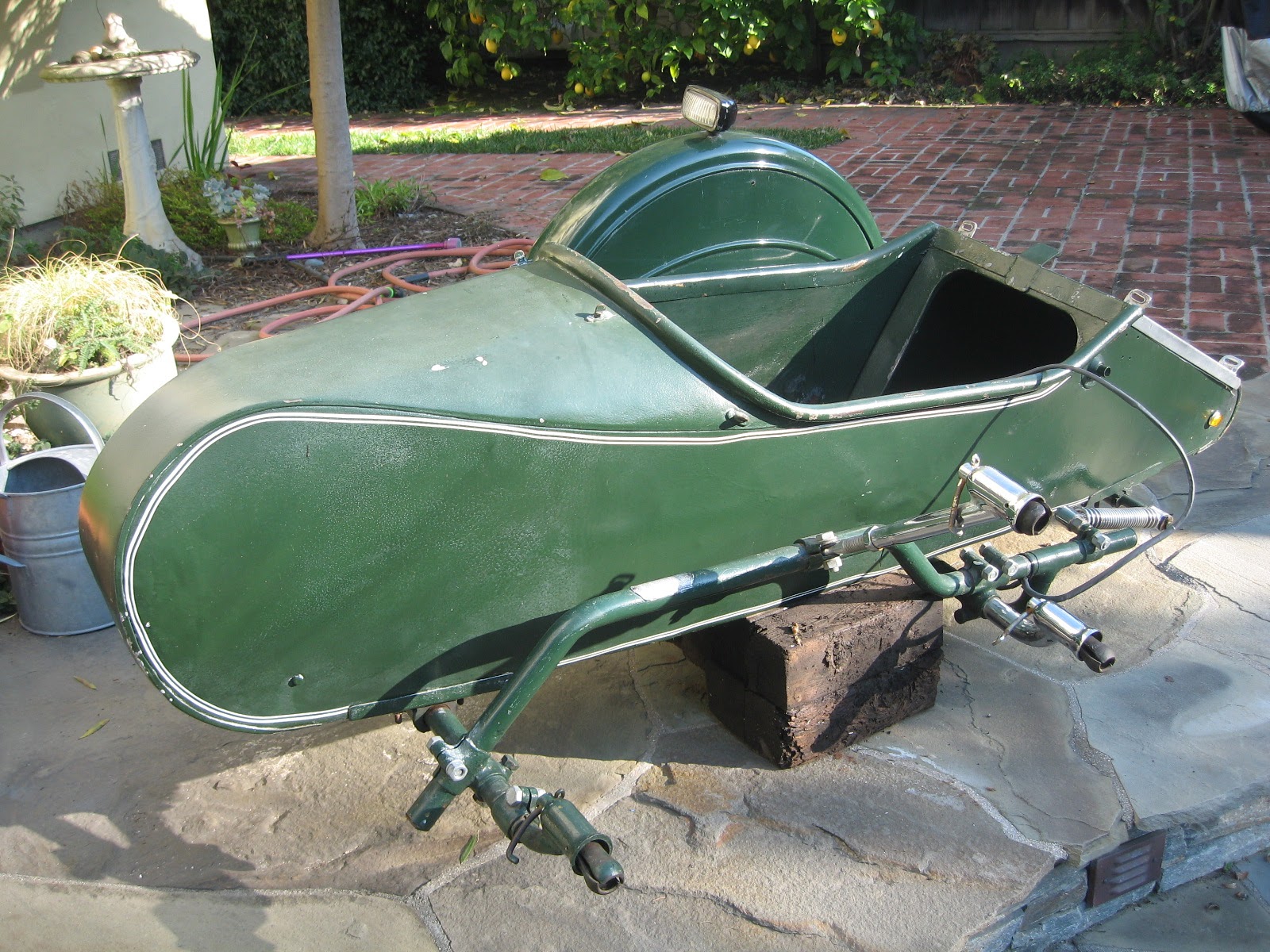 Scottie's Workshop: SOLD! Steib LS200 sidecar
