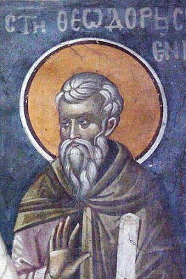 ORTHODOX CHRISTIANITY THEN AND NOW: Saint Theodore the Sanctified ...