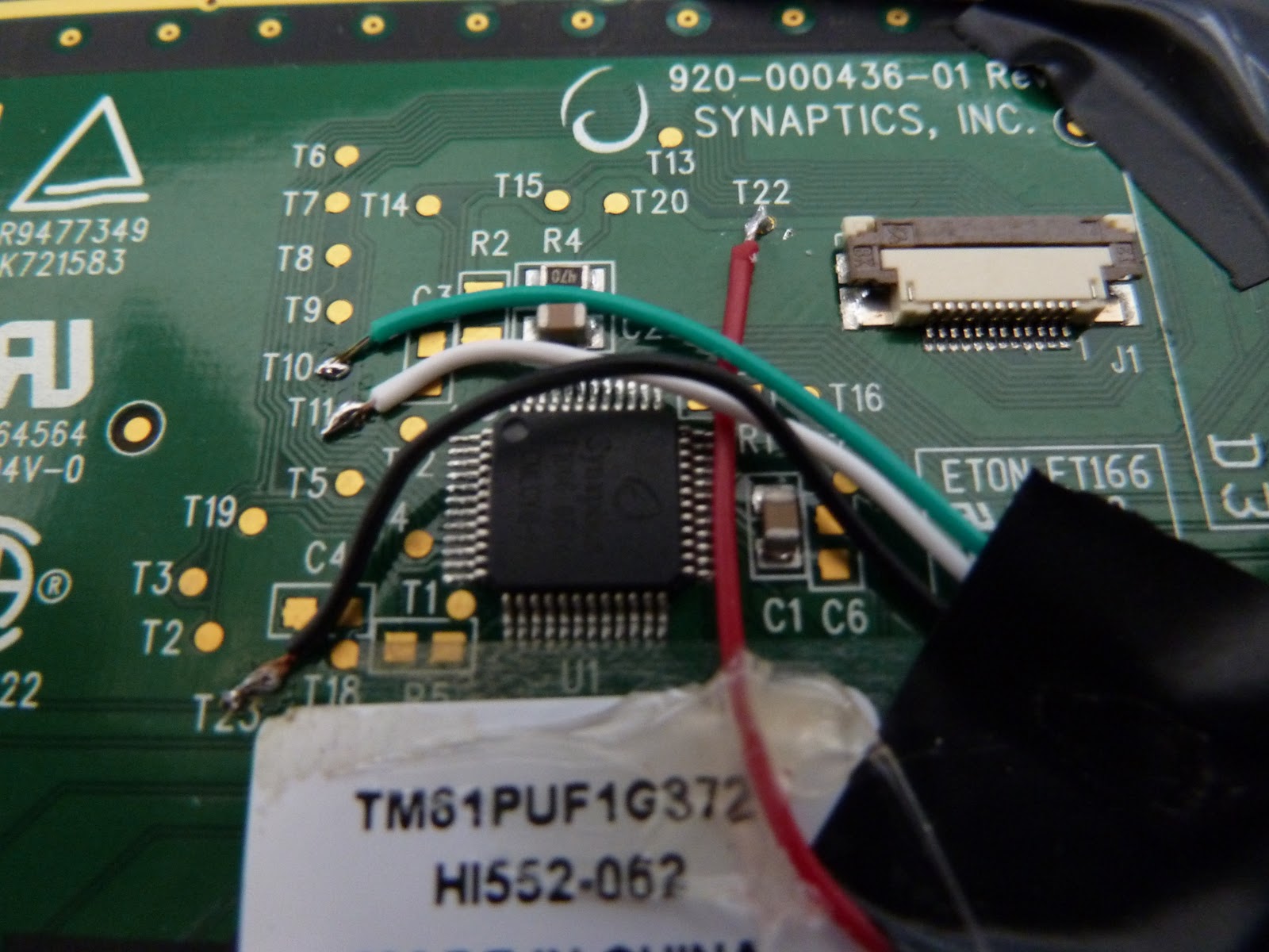 IQ-mobile's Blog: Laptop touchpad connected to PS/2