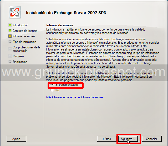 Servidor De Correo Windows Server 2008 Exchange | gnunick
