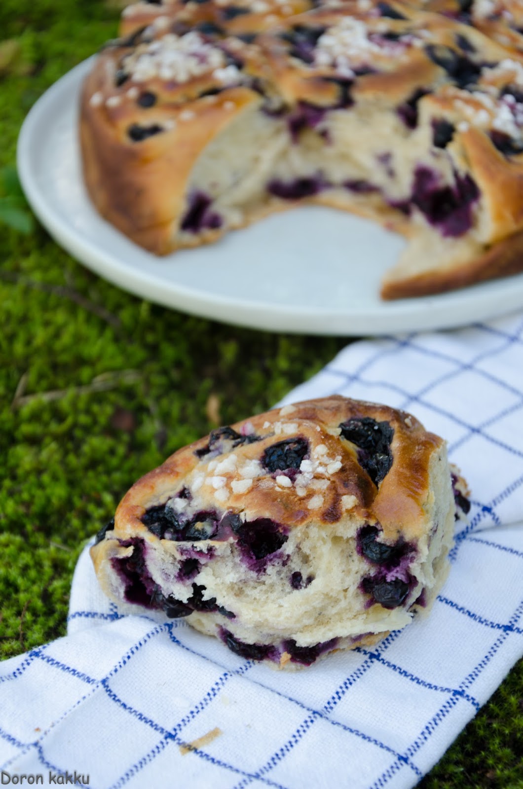 Doron kakku: mustikka-rahkaboston!