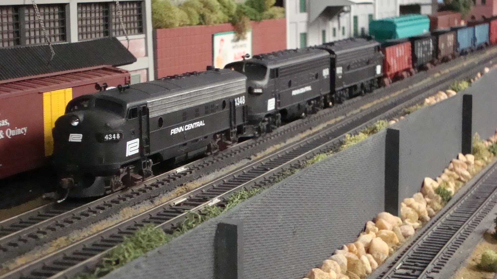New York Central Train Layout: Unit Coal Train