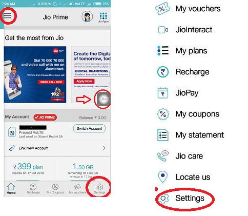 How to remove 'hello jio' icon from your mobile screen.