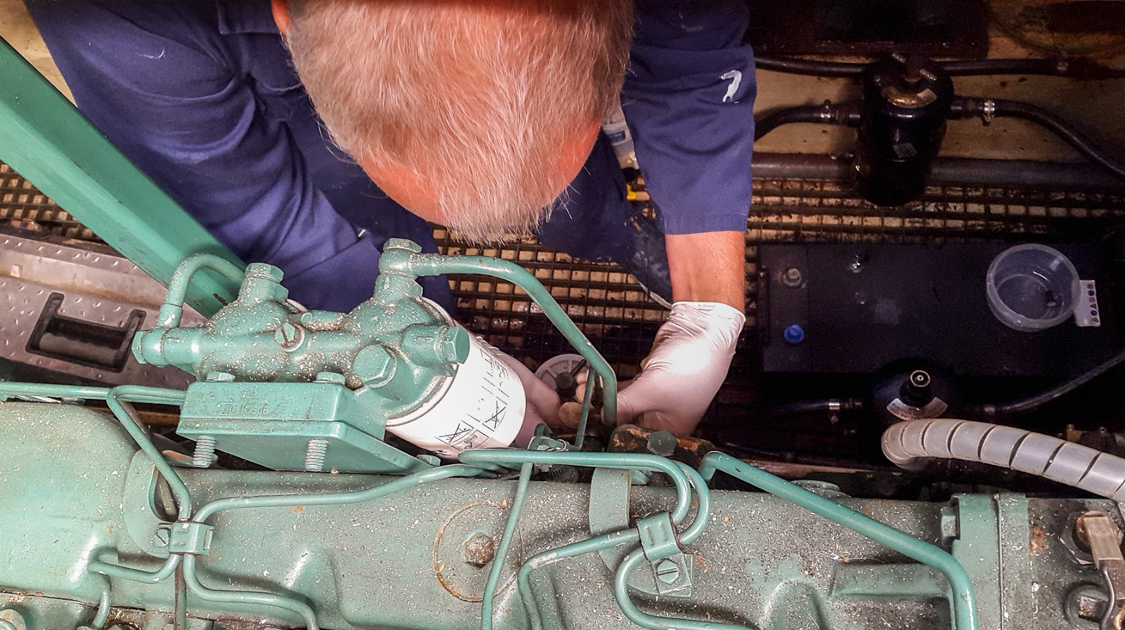 Starting life aboard: Ravensdale is now seaworthy – we hope!