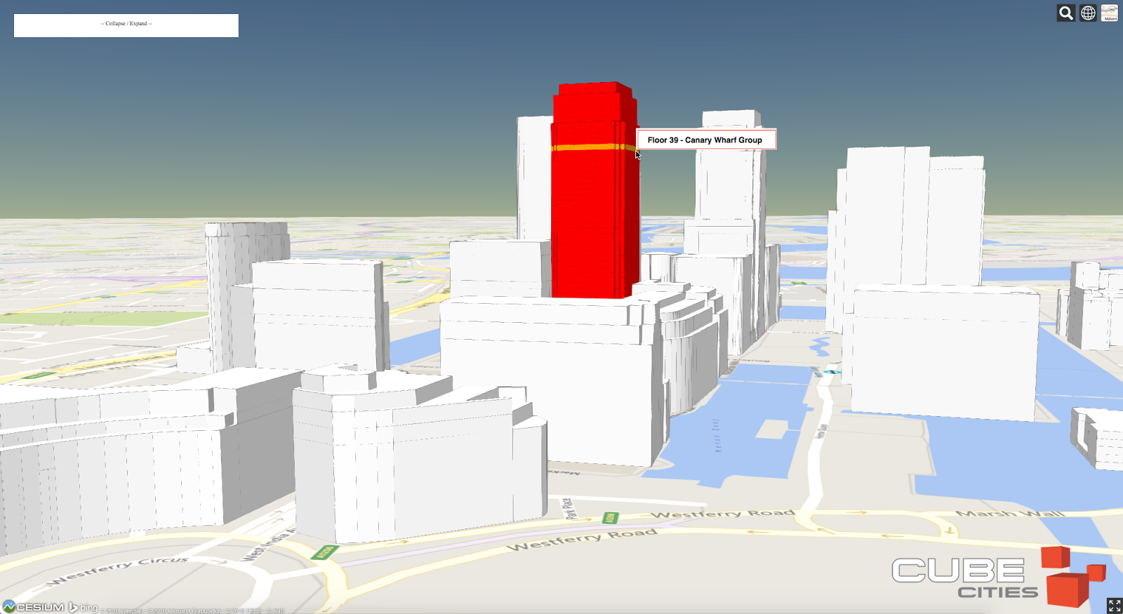 Cube Cities Blog: Visit to One Canada Square @ Canary Wharf