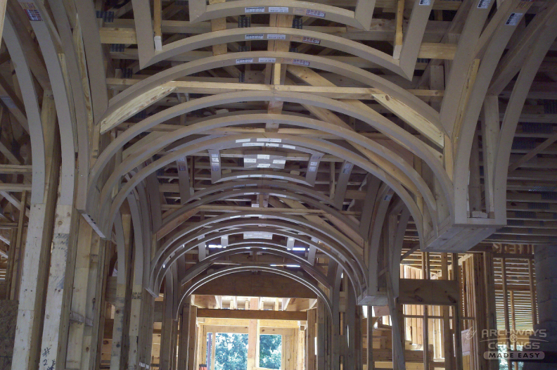 Barrel Vault And Groin Vault