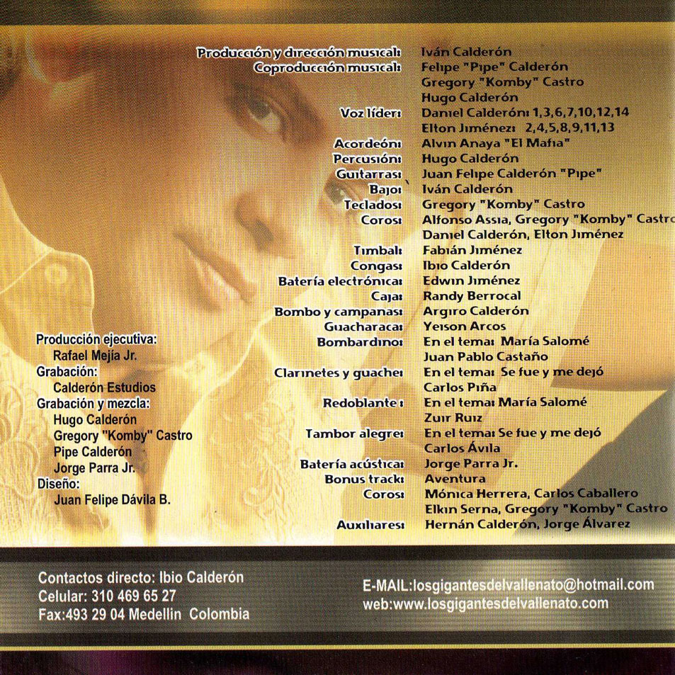 LOS GIGANTES DEL VALLENATO - Asi Somos [2007] | Caratulas Vallenatas