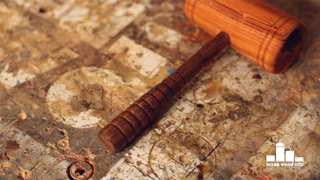 scrap wood city: How to make a DIY judge's mallet ( gavel )