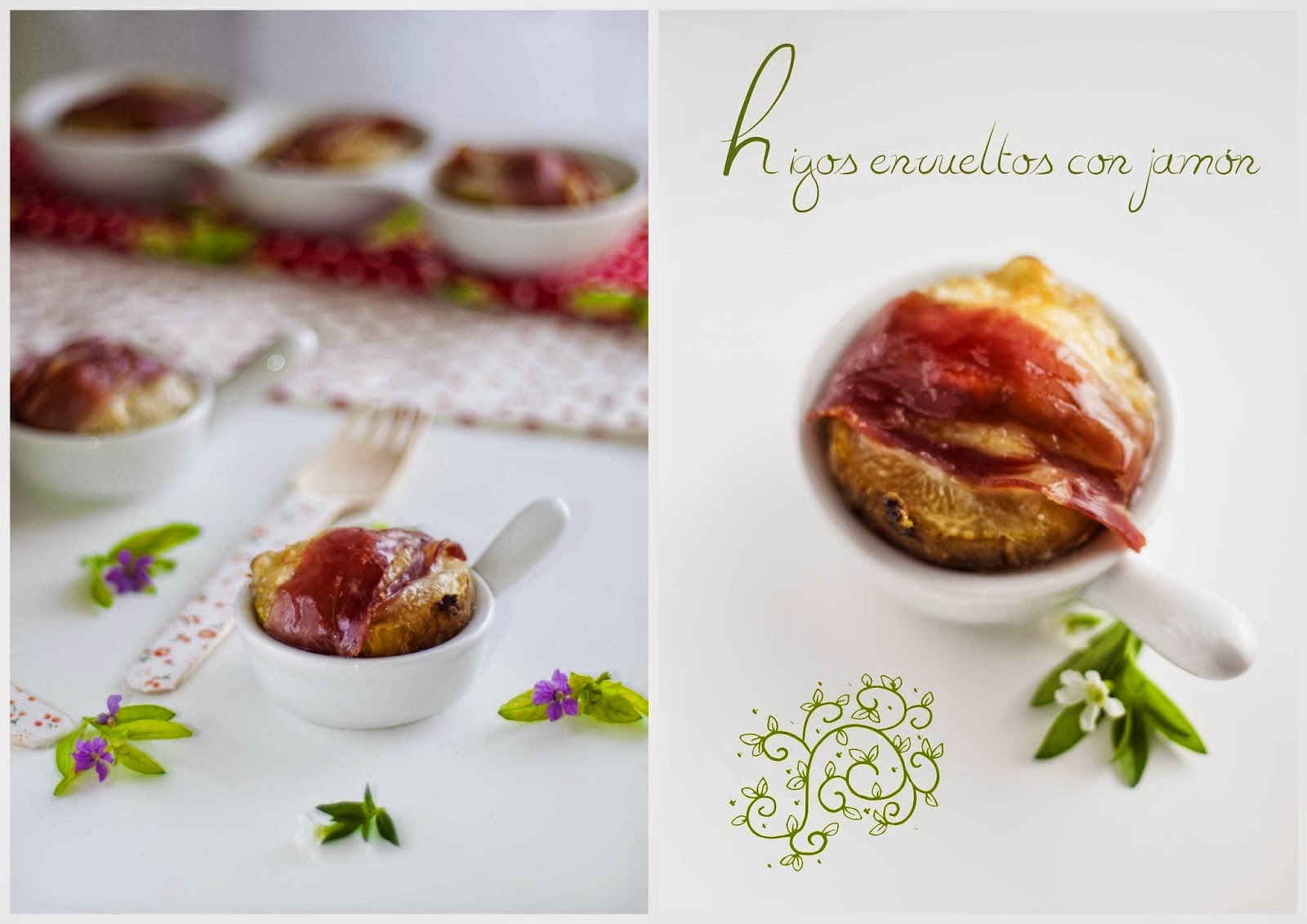 En las alas del arte: HIGOS ENVUELTOS EN JAMÓN