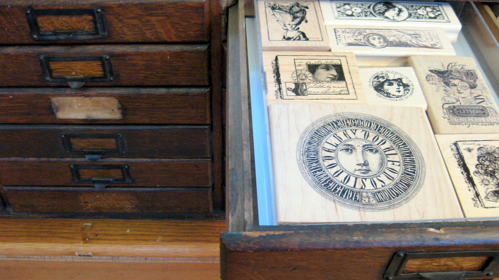 Collage Candy: Where bloggers create -- a studio tour