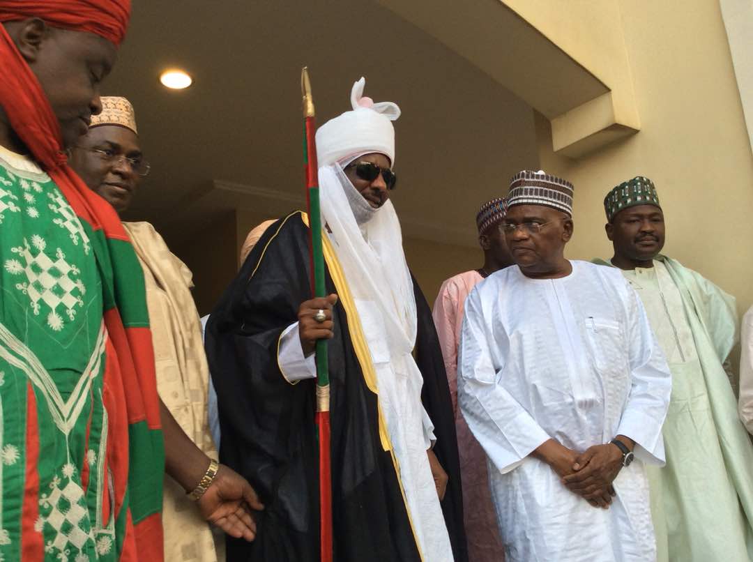 Dignitaries Visit Senator Goje (photo)