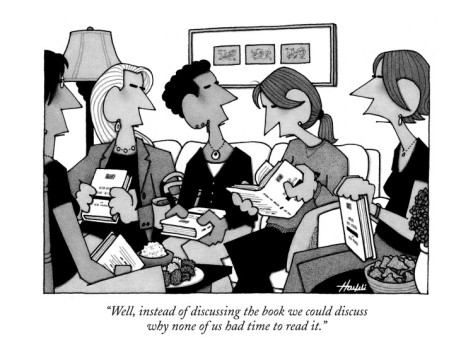 Mystery Fanfare: Cartoon of the Day: Book Club