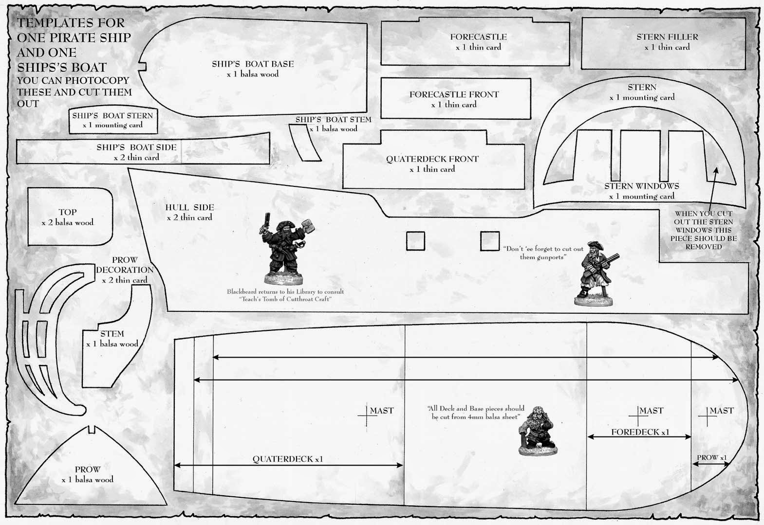 Jim's Wargames Workbench: Aaaargh...Pirate Ship ahoy!
