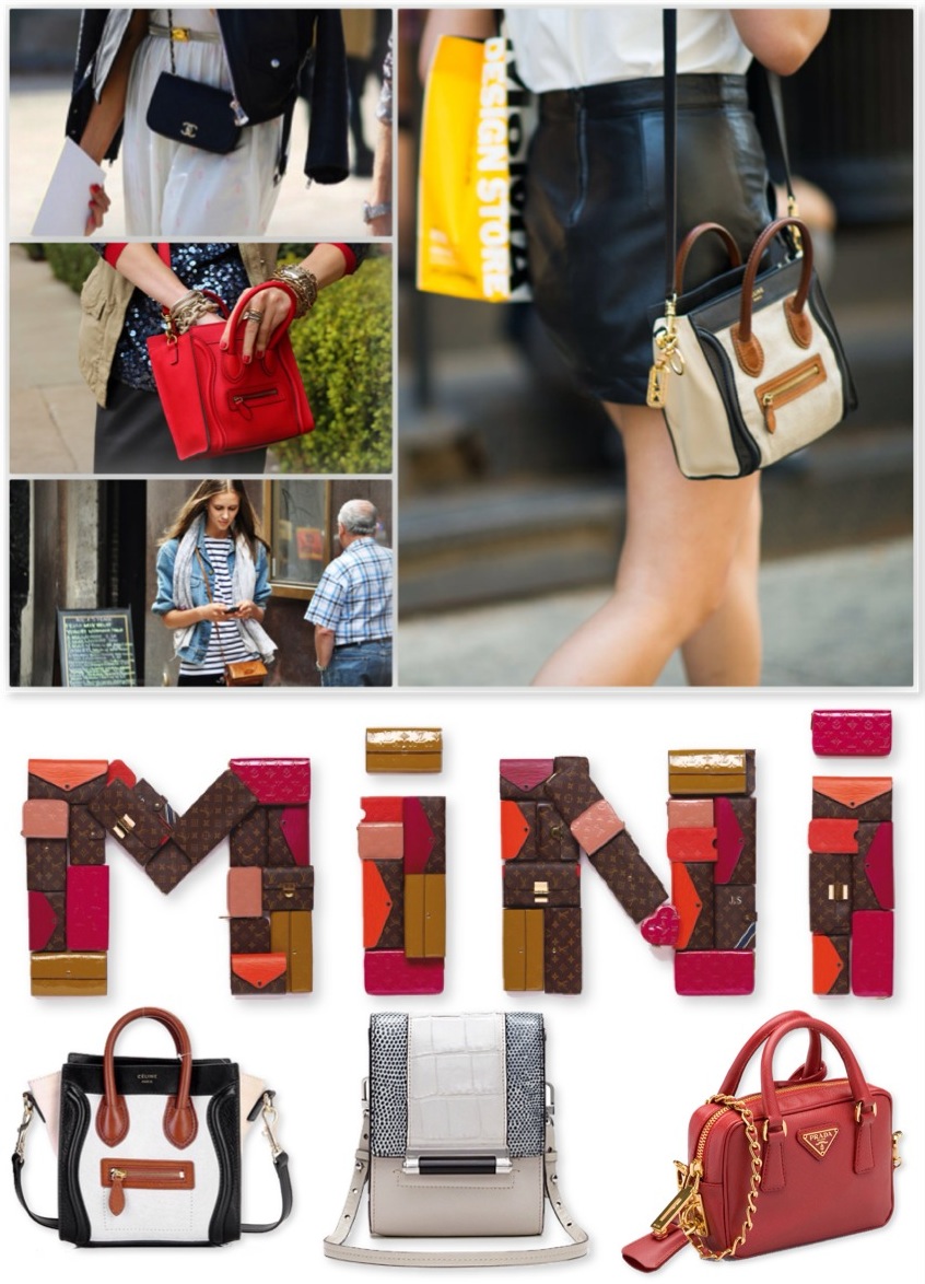 Blog Nossa Rotina: Tendência 2017: Mini Bolsas