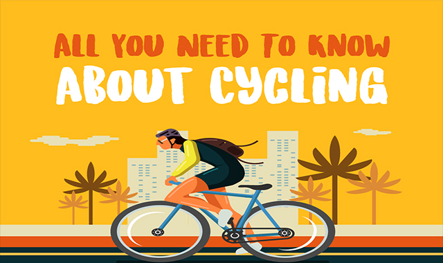 All You Need To Know About Cycling #infographic - Visualistan