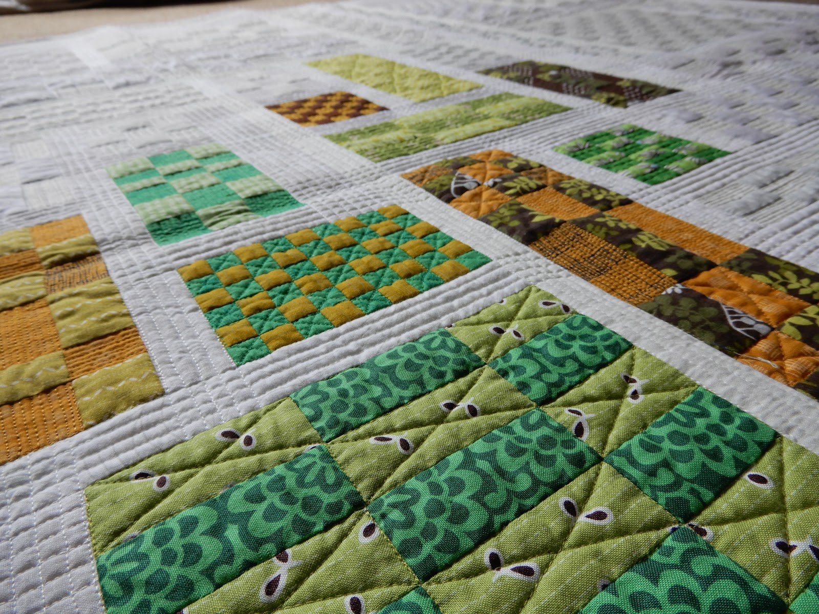 Elven Garden Quilts: Off the Grid {a finished quilt}