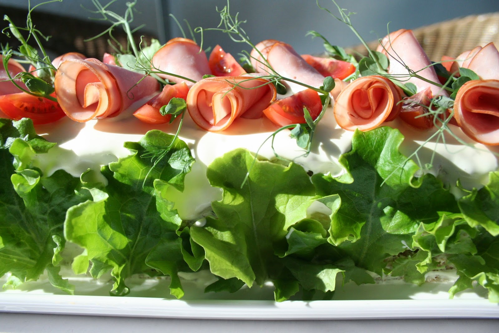 Baking of...: Maailman paras voileipäkakku