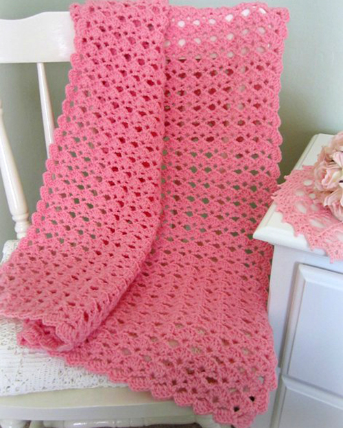 Beautiful Skills - Crochet Knitting Quilting : Lovely Shells Baby ...