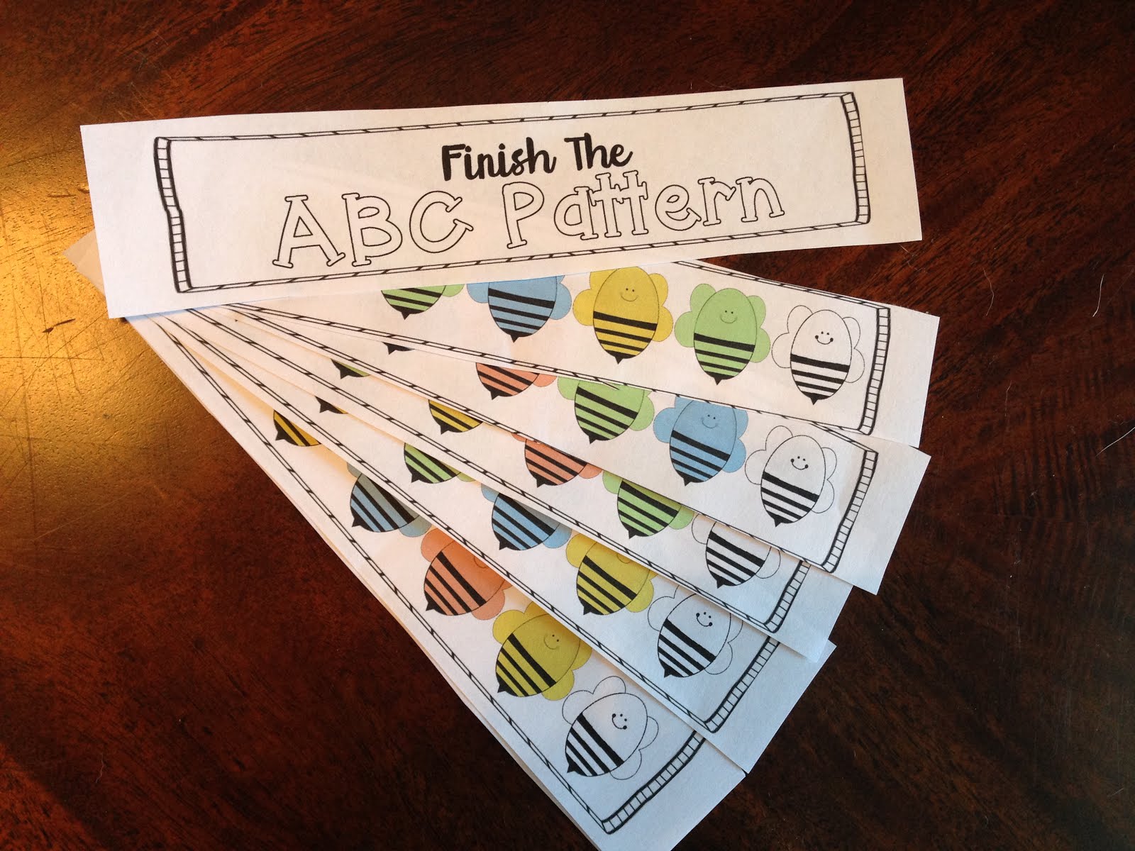 A Classroom On Cloud Nine: An A-Bee Pattern!