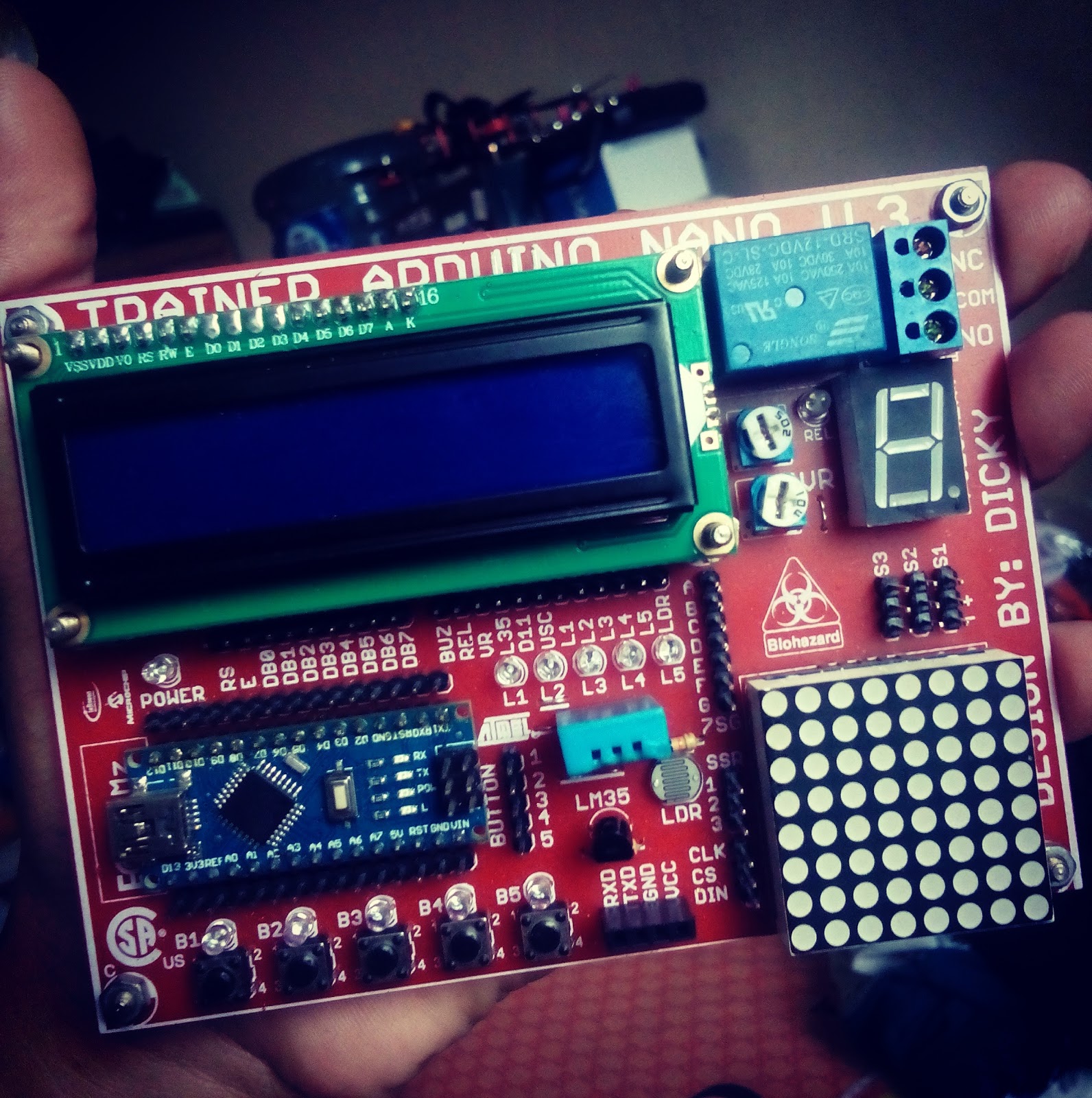 Membuat Trainer Arduino Nano - Dicky B_Mz