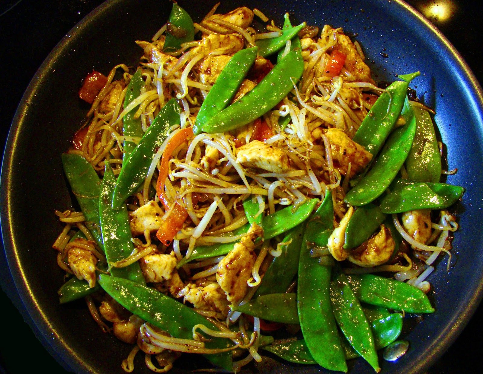 Mi Cocina Salvadoreña: Chao Mein con pollo