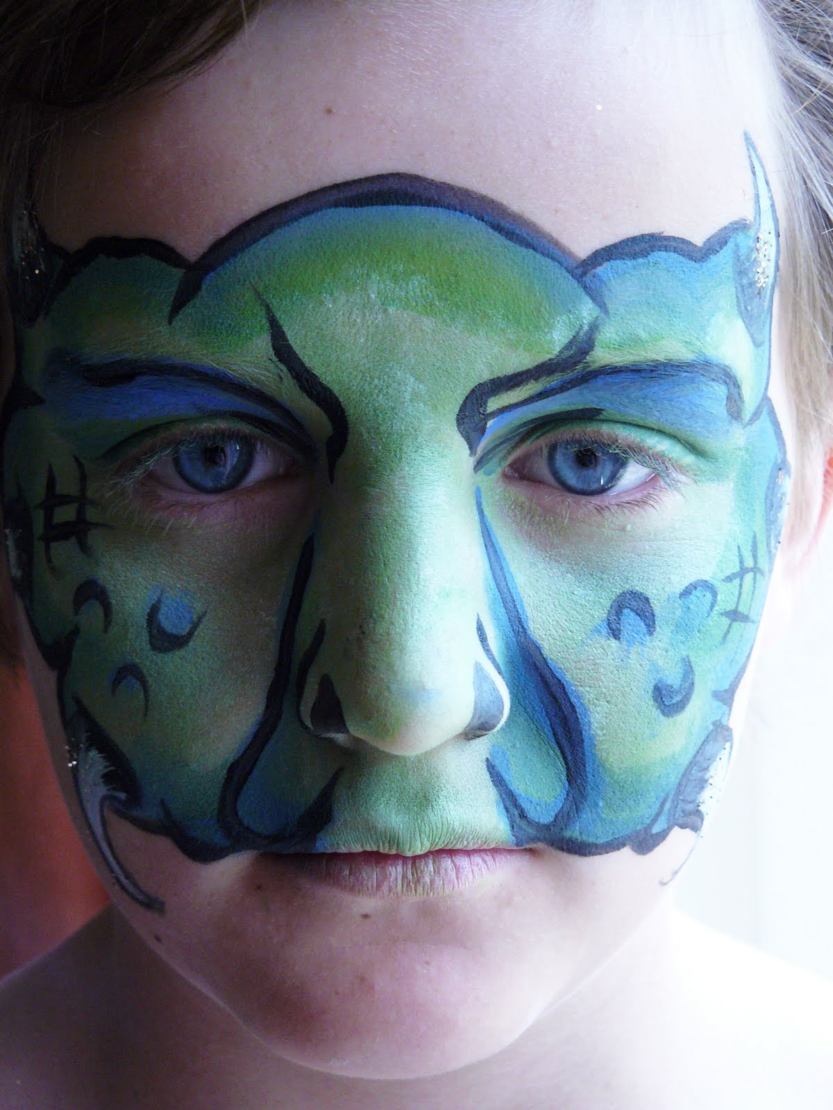 Cherry tree face painting