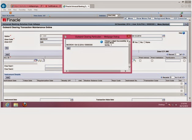 Steps for Opening of Accounts in Finacle - POFINACLEGUIDE