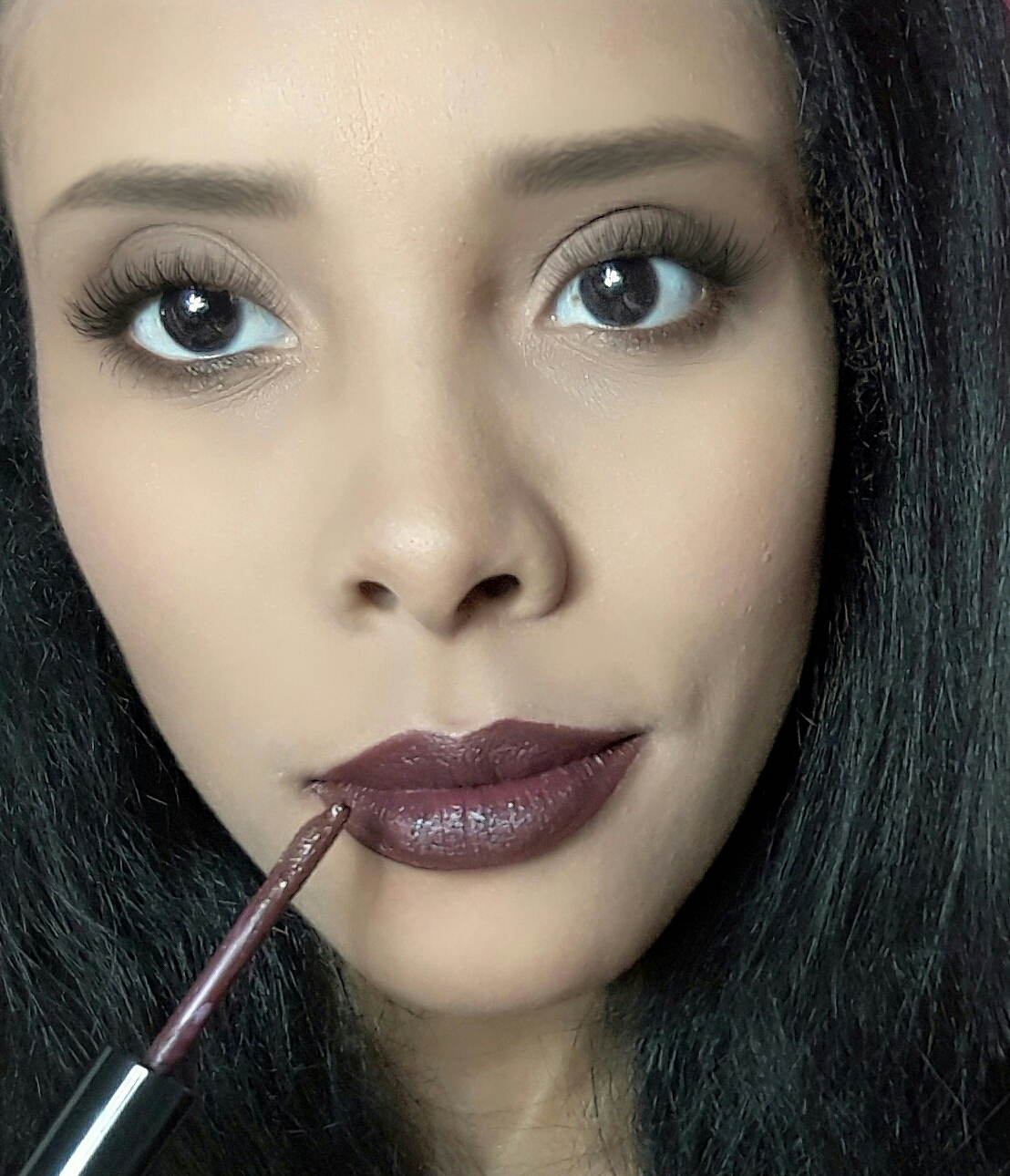 LANI BELEZA FEMININA: BATOM LÍQUIDO MATTE NA COR VINHO ELLAS #MAKEUP ...