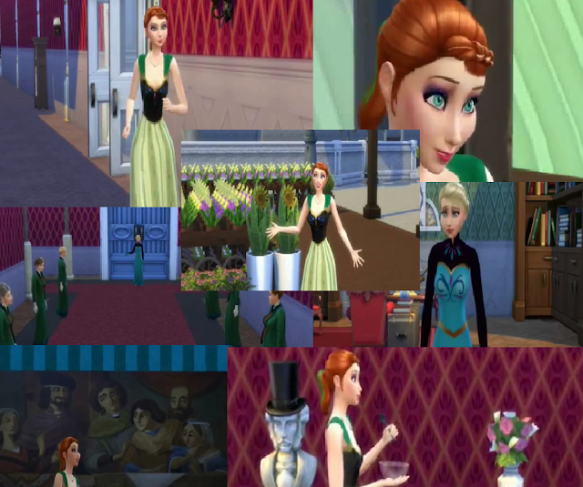 MaleficaXD Sims 4: Disney Frozen Anna por primera vez en años.