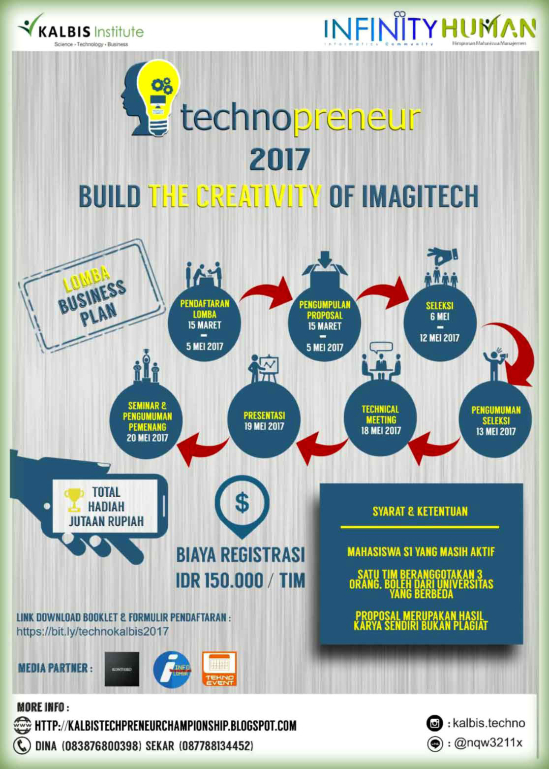 Technopreneur 2017 Kalbis Institute Lomba Business Plan Indonesia ...