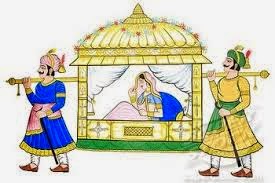 Palanquin Bearers by Sarojini Naidu - NAKUL VERMA