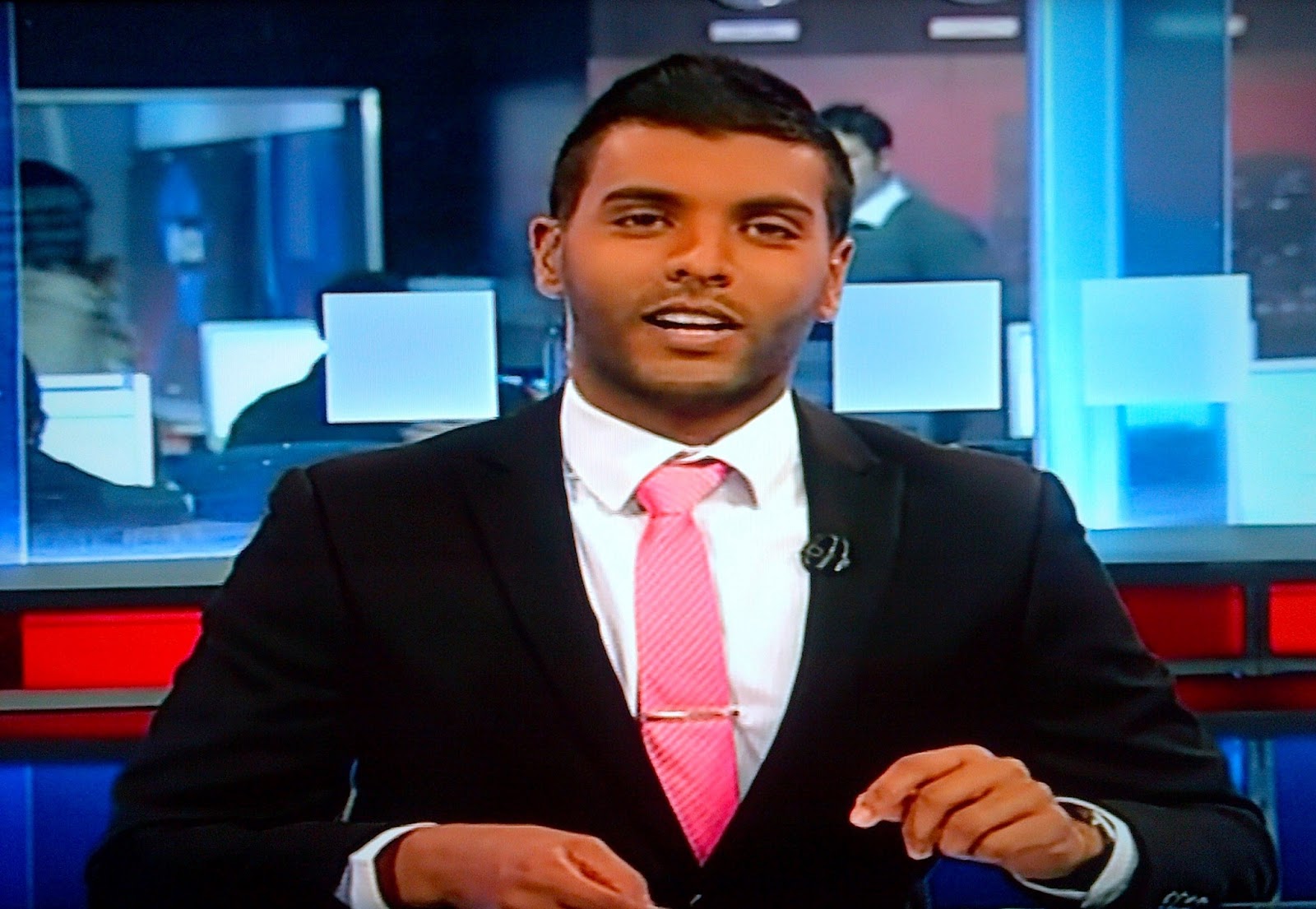 TV with Thinus: THEN & NOW. Shahan Ramkissoon of the eNCA cleans up ...