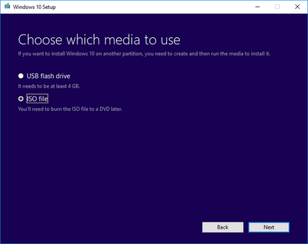 Windows 10 Media Creation Tool'u indirin