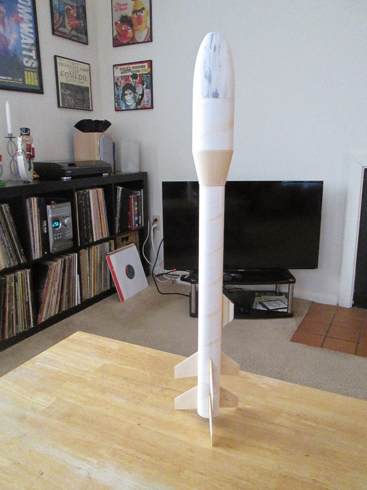 The Rocket N00b: Three Nearly Finished Rockets