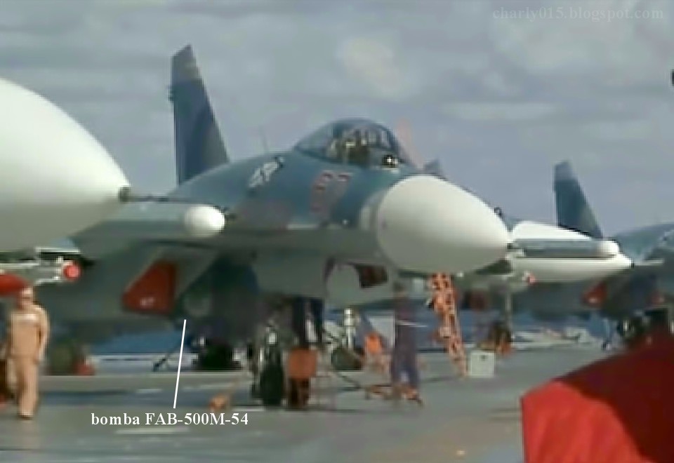 Análisis Militares: Los Su-33 con armamento aire-suelo