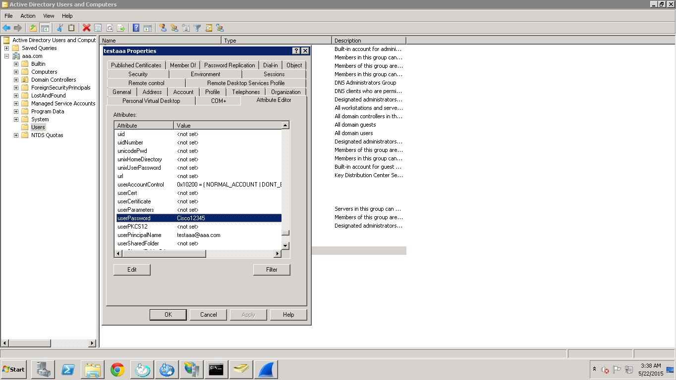 My Tech Notes Requirements To Display The Attribute Editor In Active Directory Server my-tech-notes-requirements-to-display-the-attribute-editor-in-active-directory-server