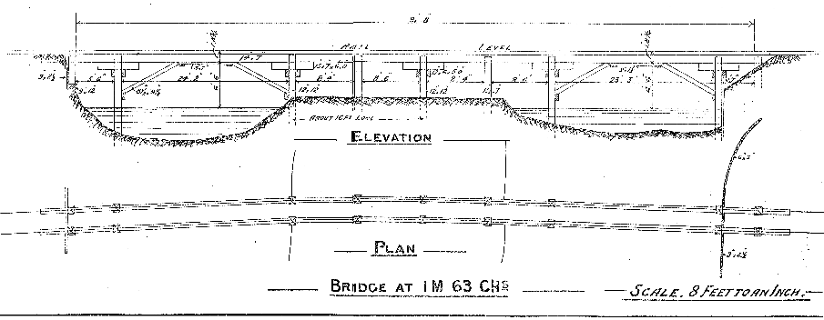 Peckforton Light Railway: How I constructed a small wooden trestle bridge