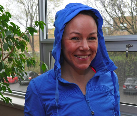 Porcelain Blue Dance Studio Jacket - The Sweat Edit